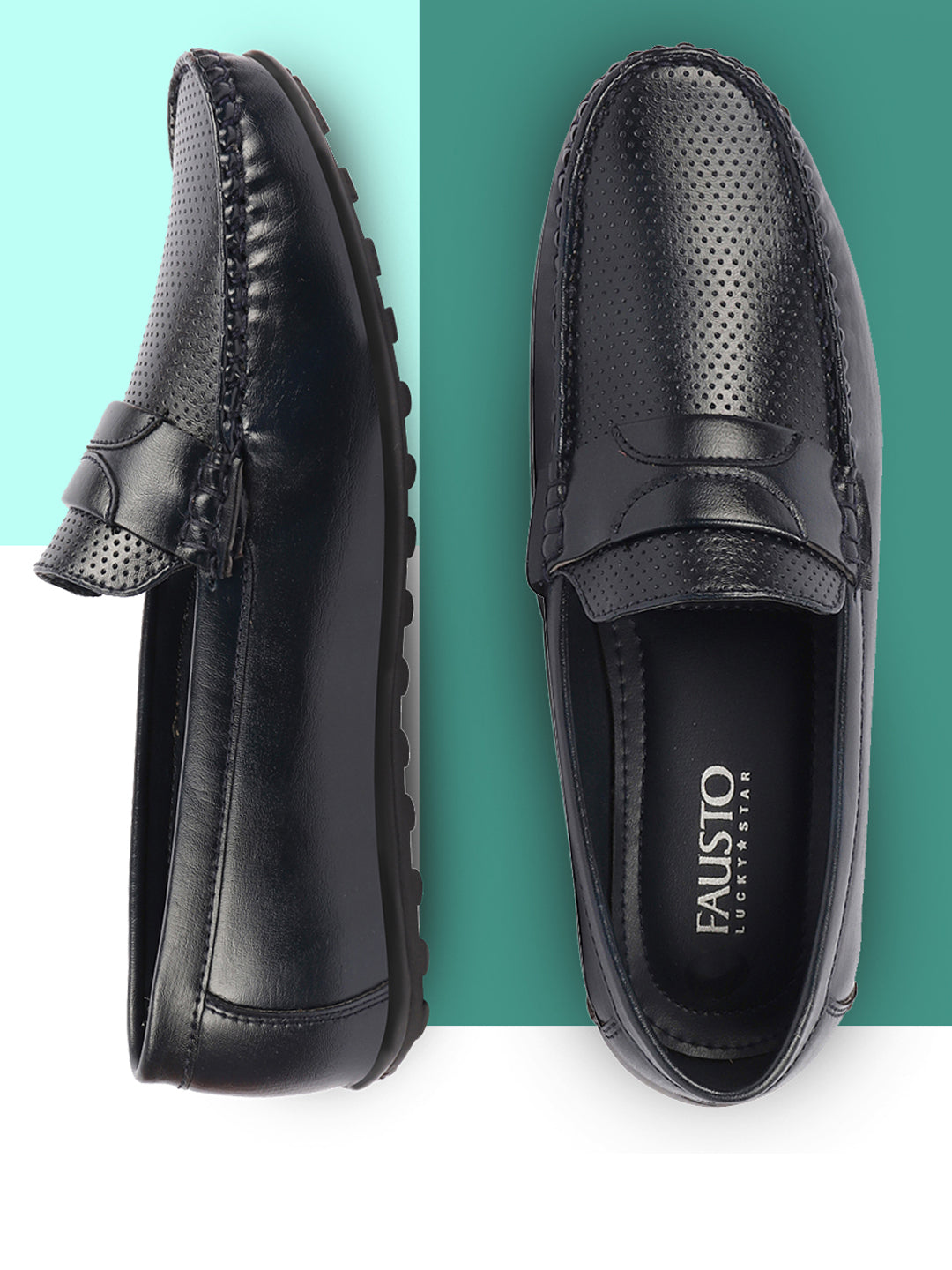 Shop Basics Men Blue Outdoor Classic Trendy Stylish Casual Fashion ...