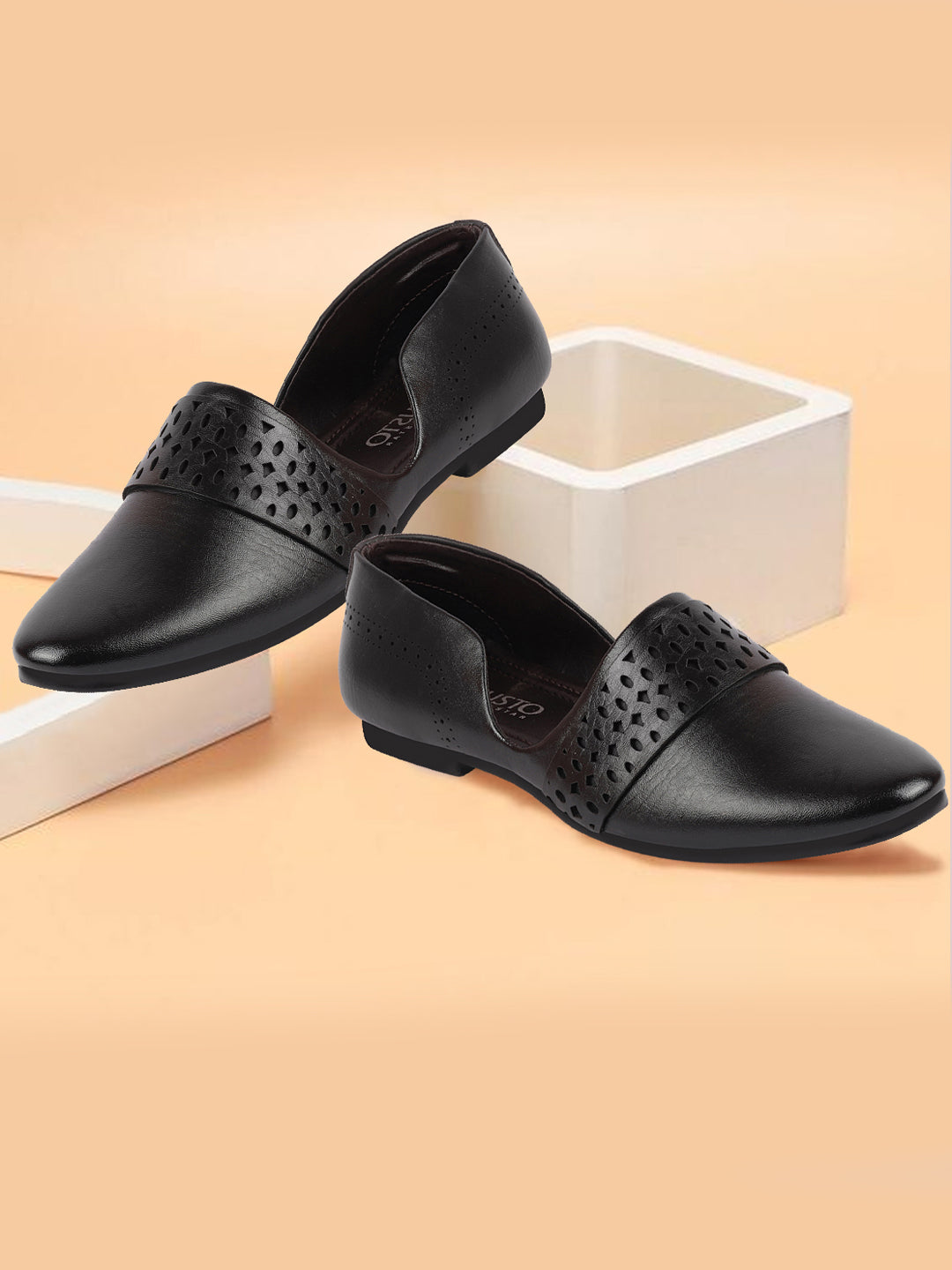 Buy Men Side Open Broad Feet Ethnic Party Slip On Shoes